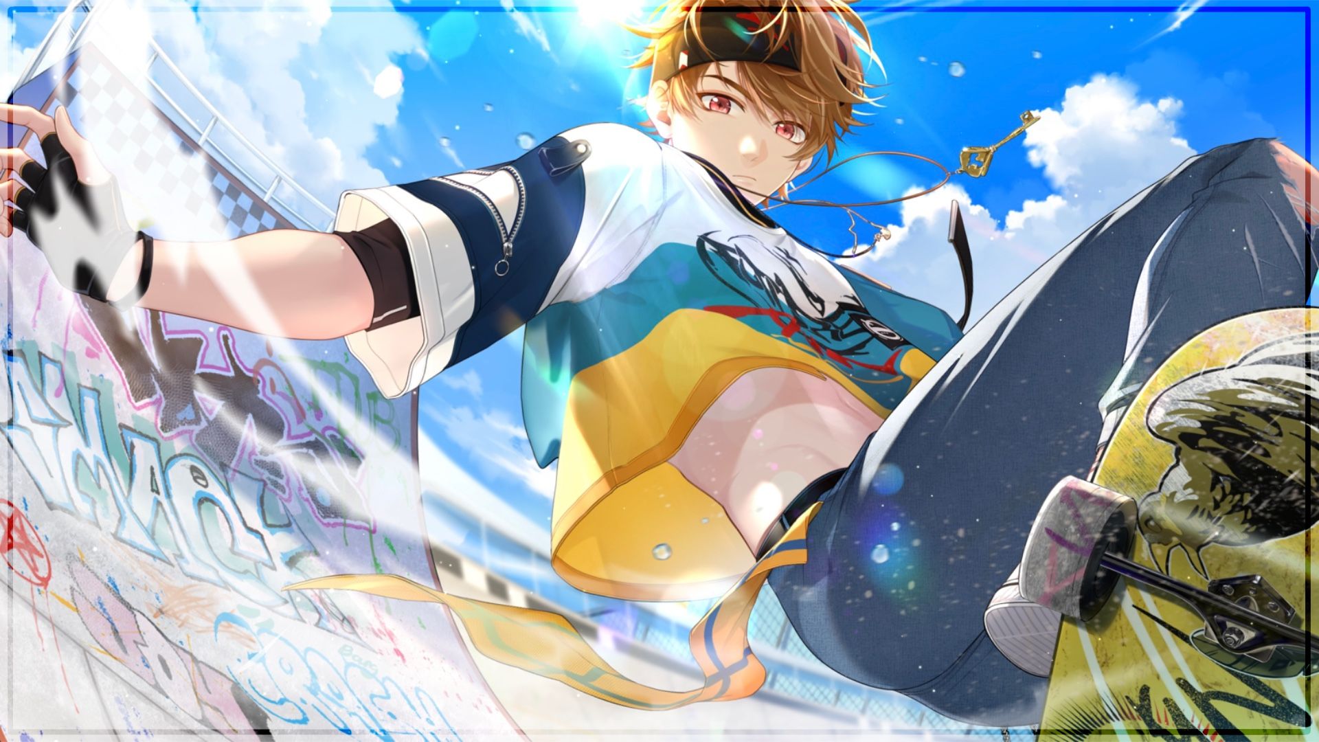 “Through the Heavens” Luke PC Wallpaper Tears of Themis | HoYoLAB