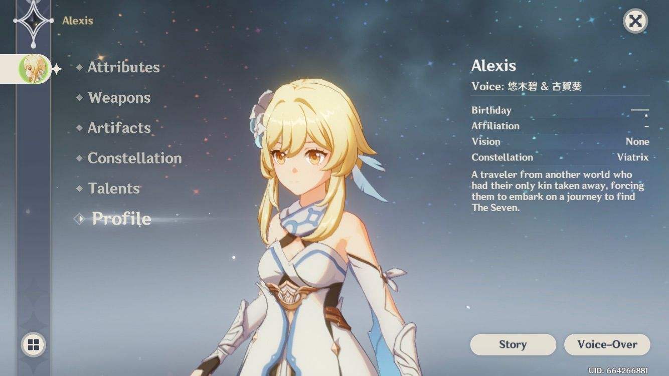 Traveler no element Genshin Impact | HoYoLAB