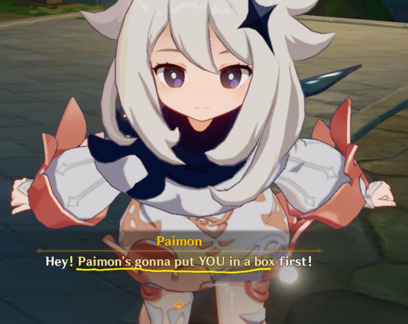 Suspicious Paimon Genshin Impact | HoYoLAB