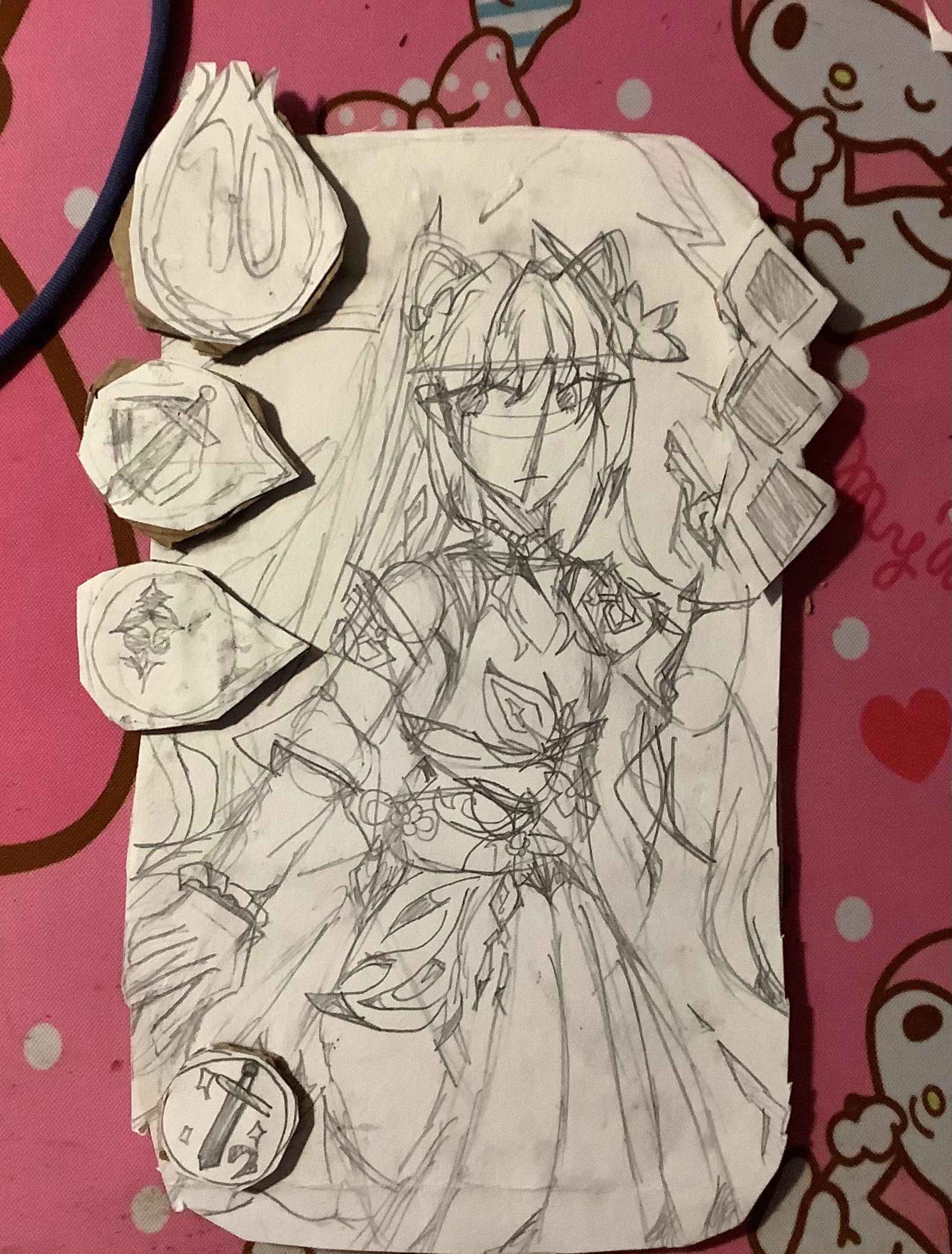 Keqing TCG card :DD Genshin Impact | HoYoLAB