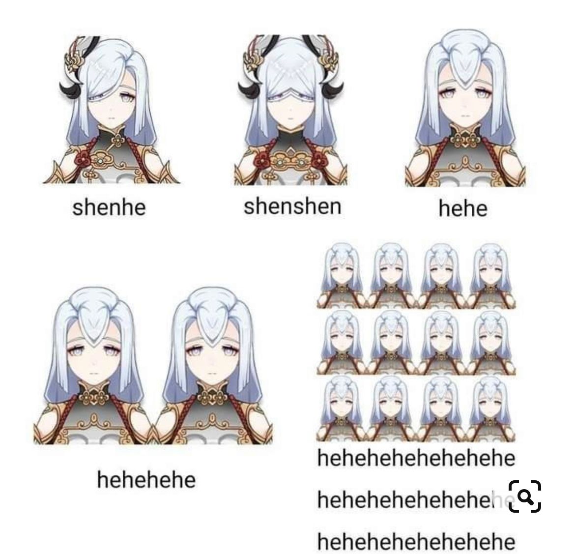 Shenhe memes ️👧🏻🗡️ Genshin Impact | HoYoLAB