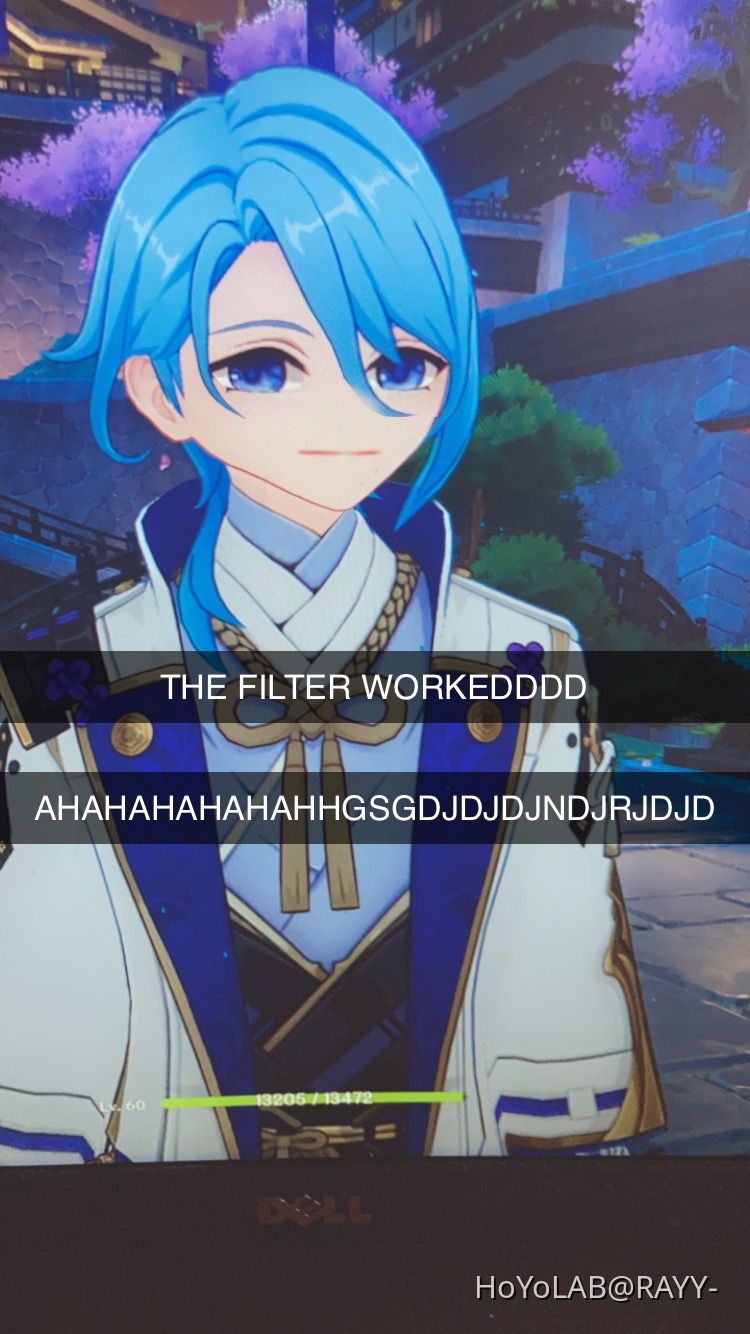 THE FILTER WORKED Genshin Impact | HoYoLAB