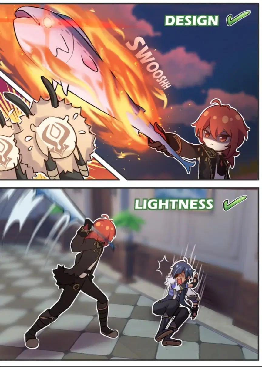 Kaeya and Diluc memes. Genshin Impact | HoYoLAB