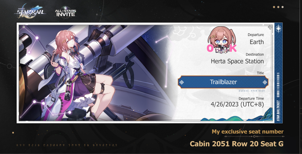 Reminder to do the HSR event for stuff: Day 3 Honkai: Star Rail | HoYoLAB