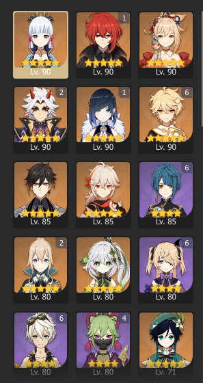 Help me build an abyss team comp! Genshin Impact | HoYoLAB