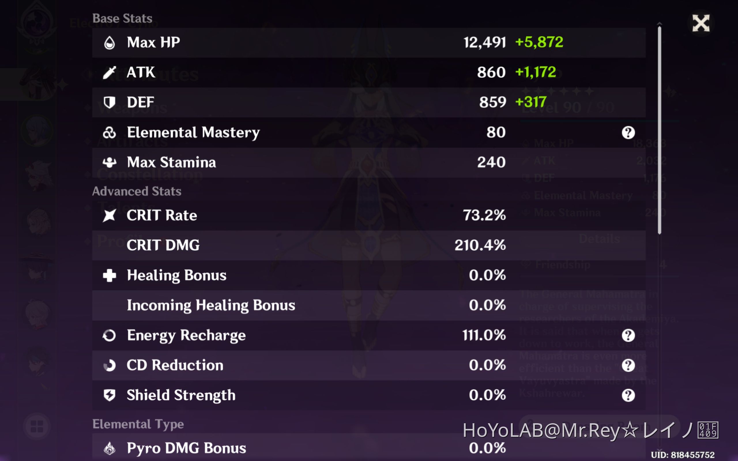 55th Lvl 90 Genshin Impact | HoYoLAB