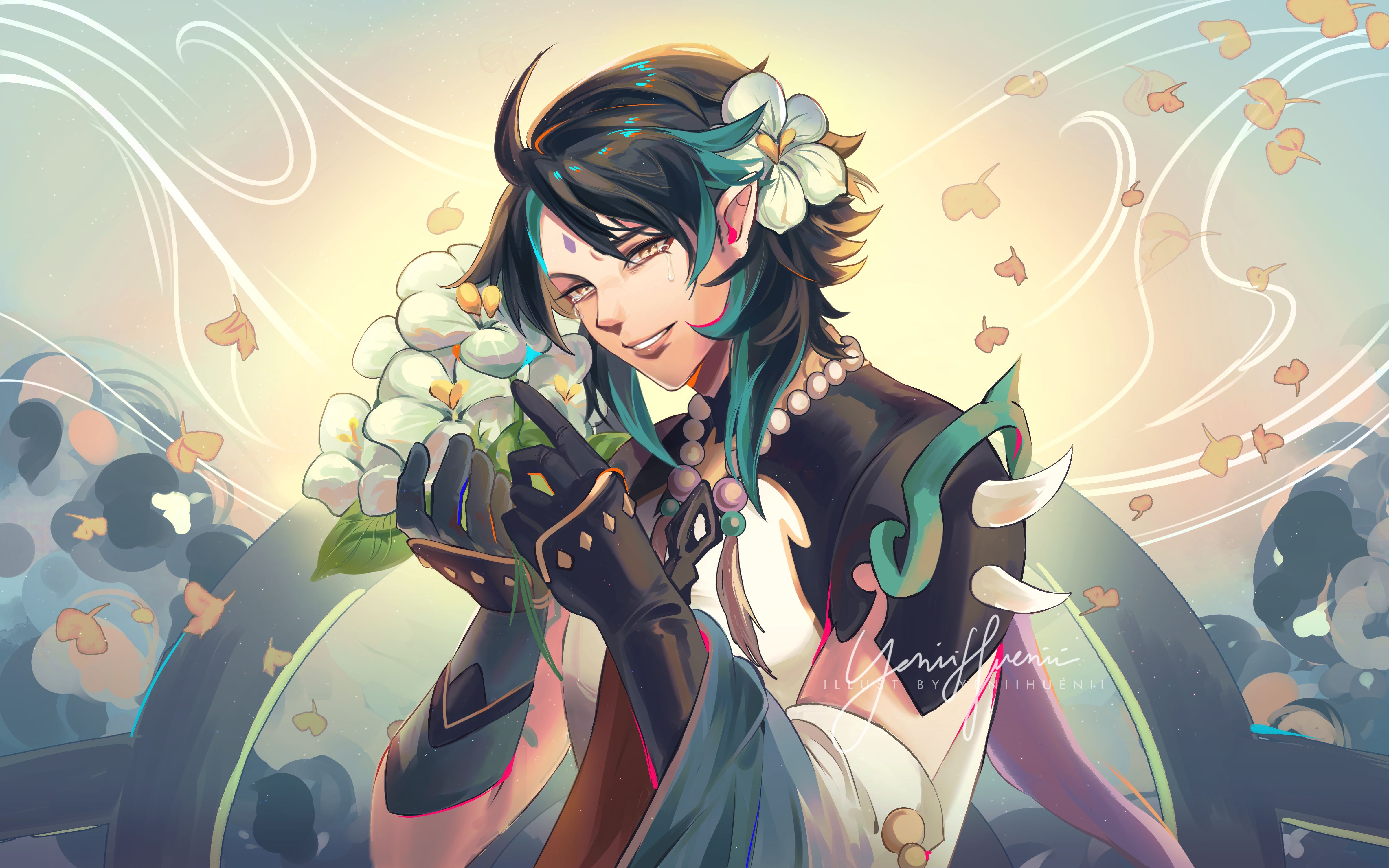 A Shy Smile Genshin Impact | HoYoLAB