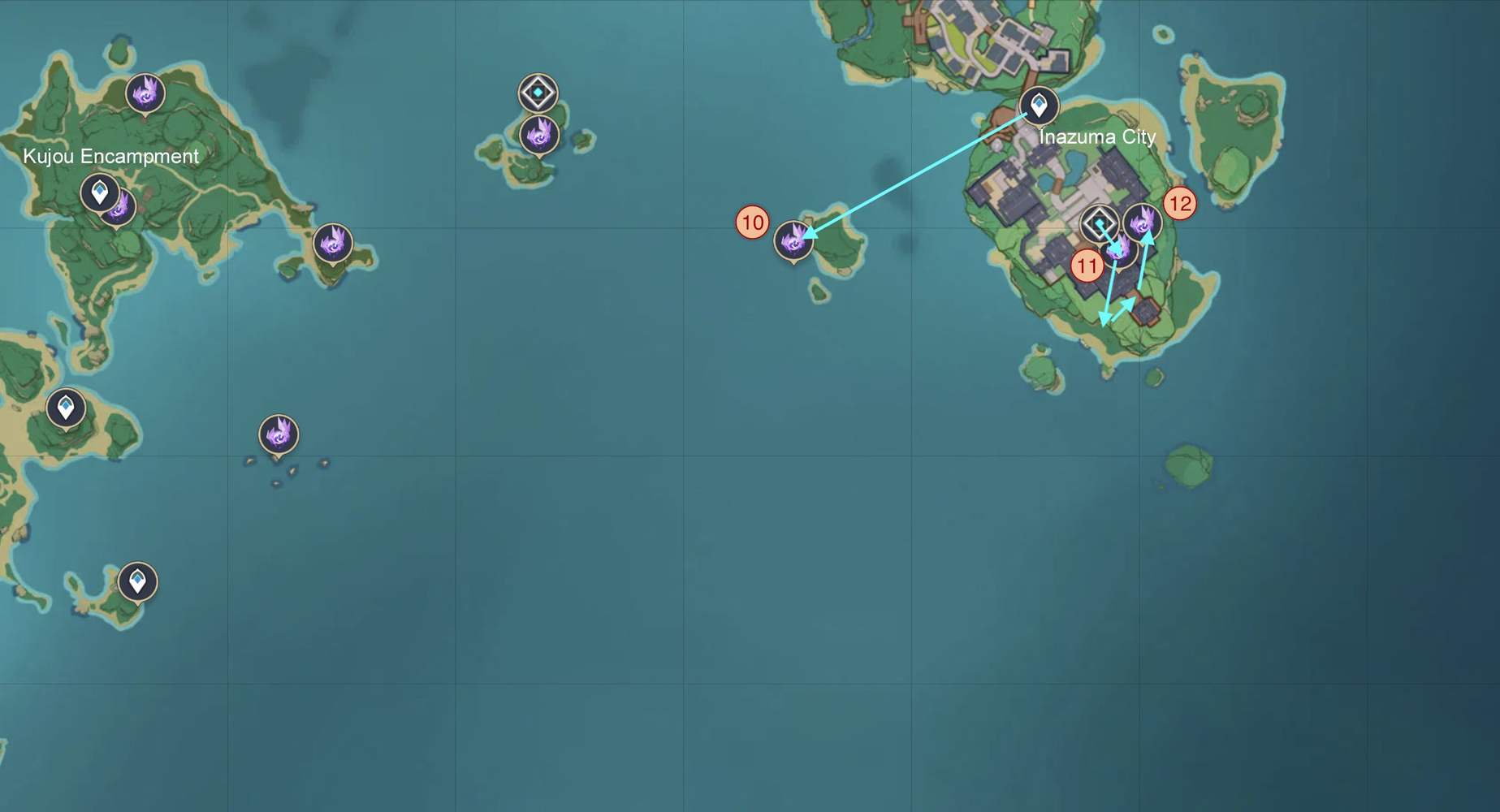 Electroculus Collection Guide (I/VI) - Narukami Island I (Total of 12 ...