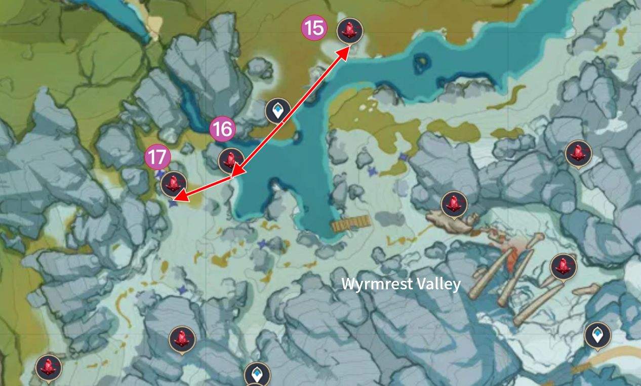 Guide to All Crimson Agate Locations (II/VIII) Genshin Impact | HoYoLAB
