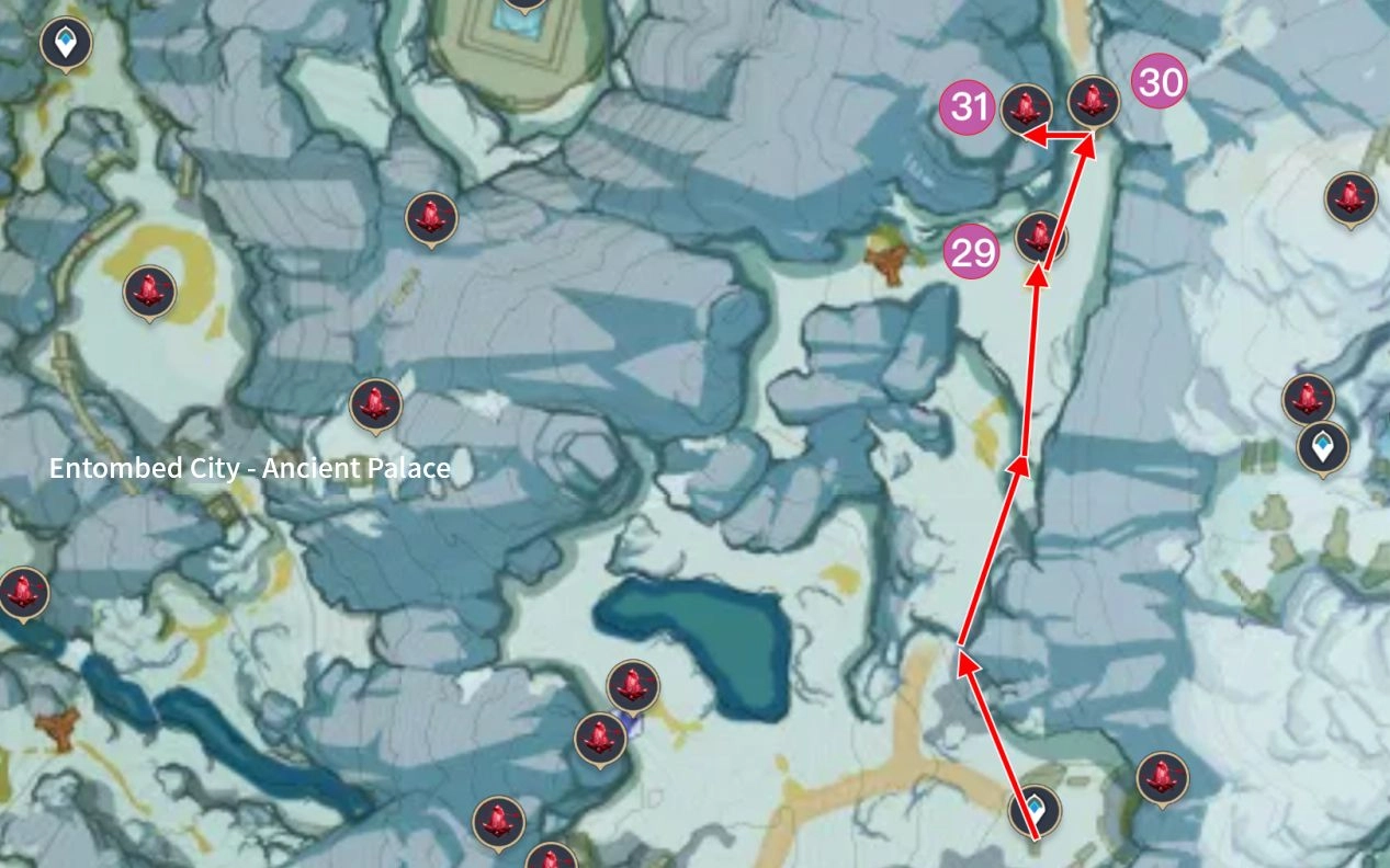 Guide To All Crimson Agate Locations Iii Viii Genshin Impact Hoyolab