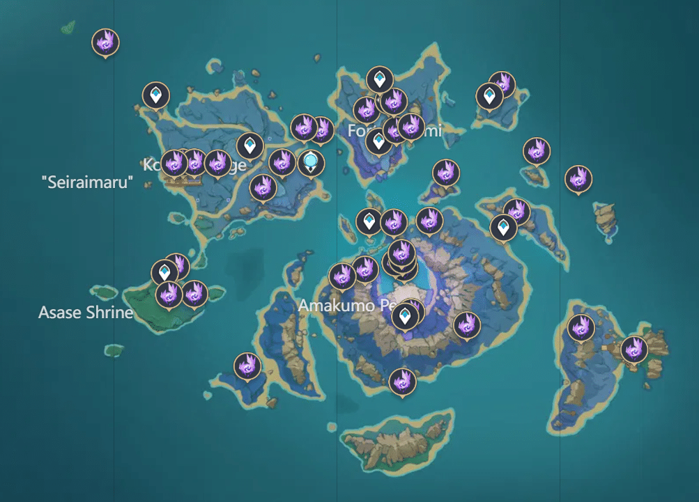 Electroculus Collection Guide (VI/VII) - Seirai Island (35 Total ...