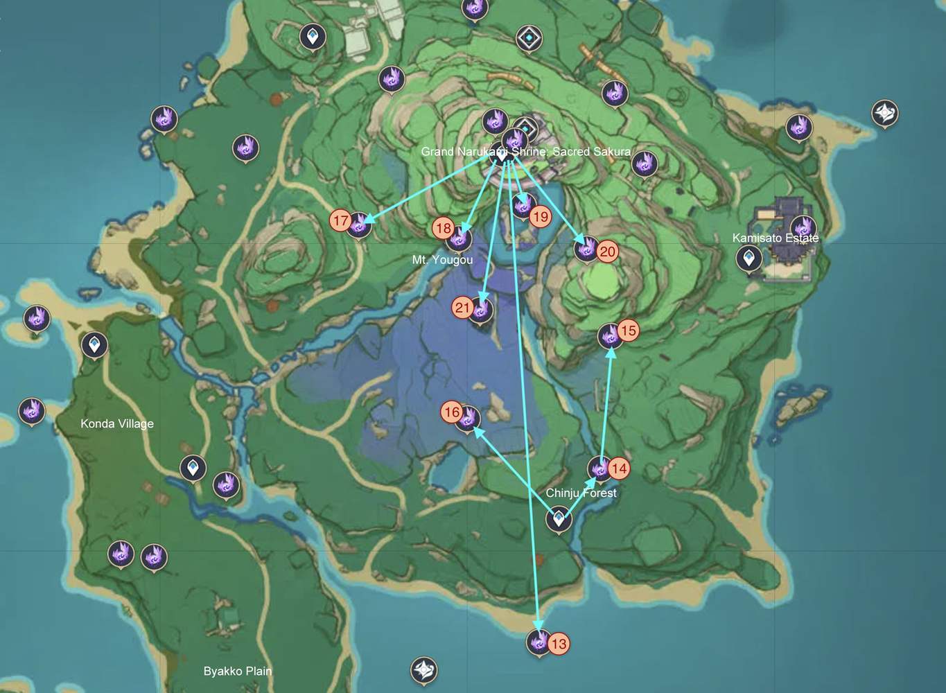 Electroculus Collection Guide (II/VI) - Narukami Island II (Total of 26 ...