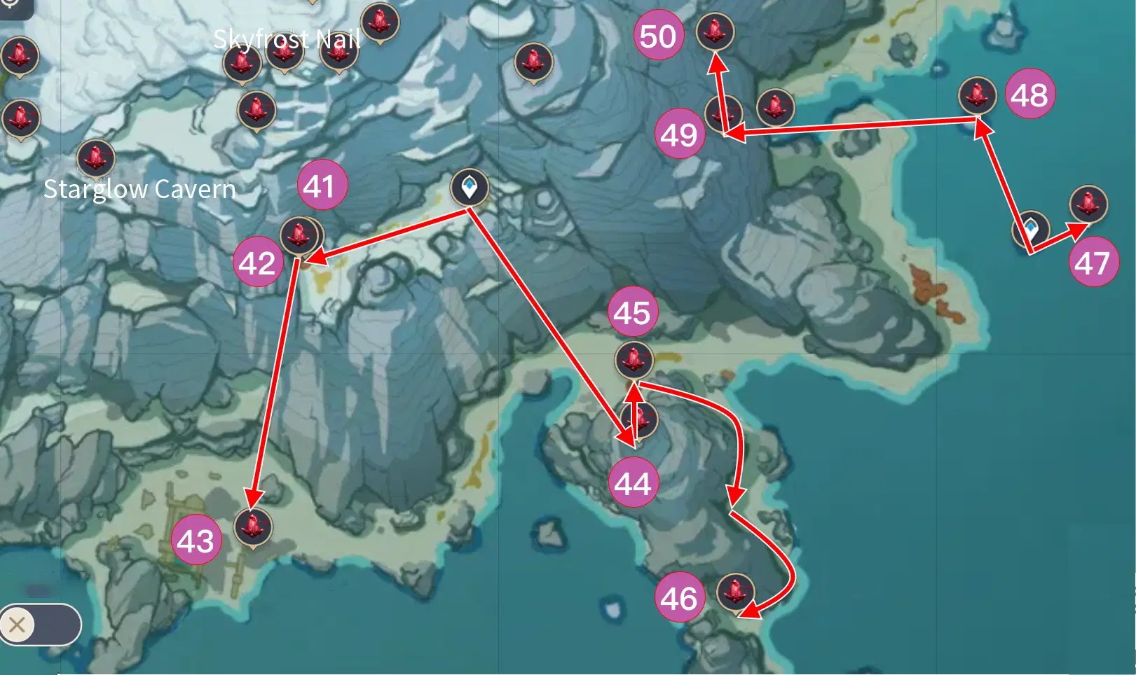 Guide to All Crimson Agate Locations (V/VIII) Genshin Impact | HoYoLAB