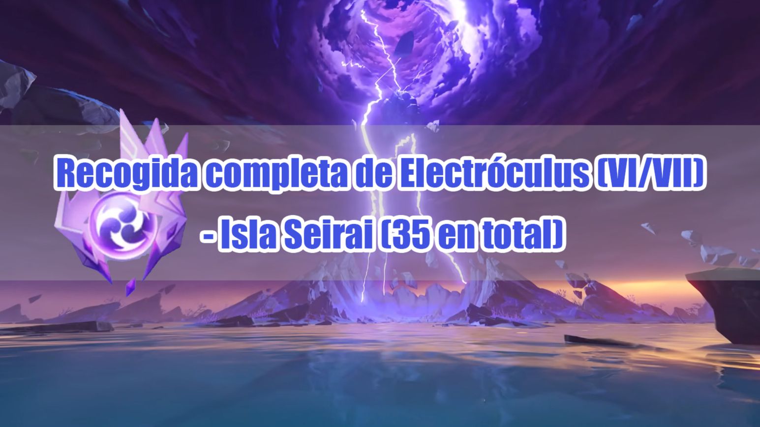 Recogida completa de Electróculus (VI/VII) - Isla Seirai (35 en total ...