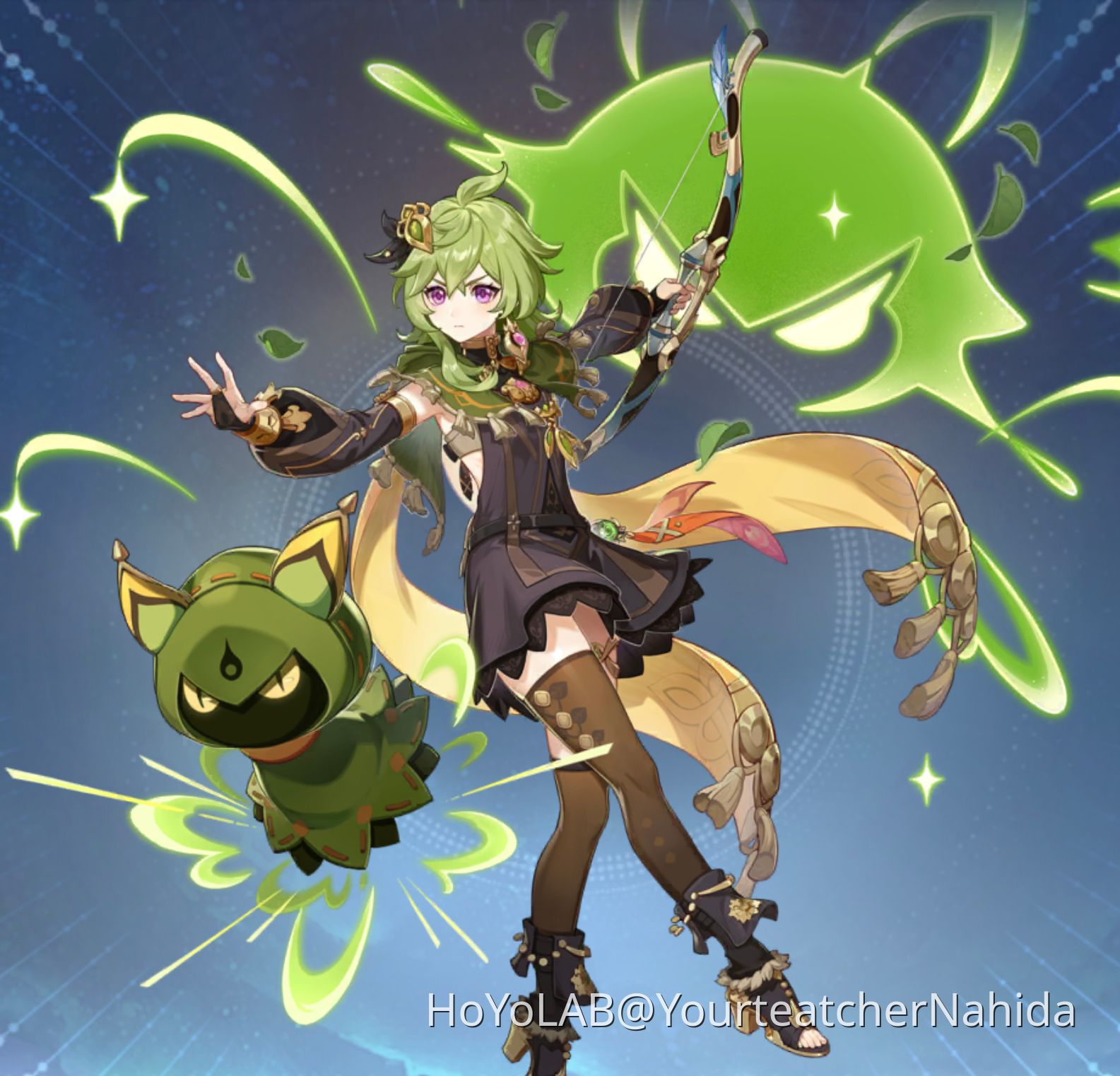 LOOK THEY HAVE MATCHING SPLAT ART Genshin Impact | HoYoLAB