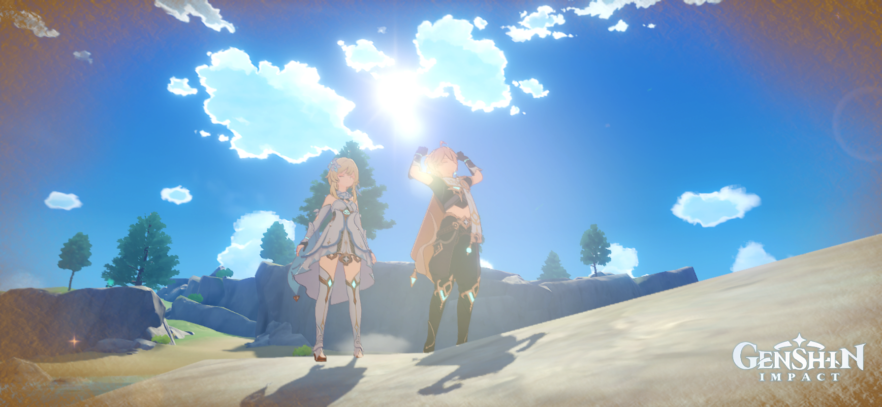 Glorious picture of Aether/Lumine! Genshin Impact | HoYoLAB