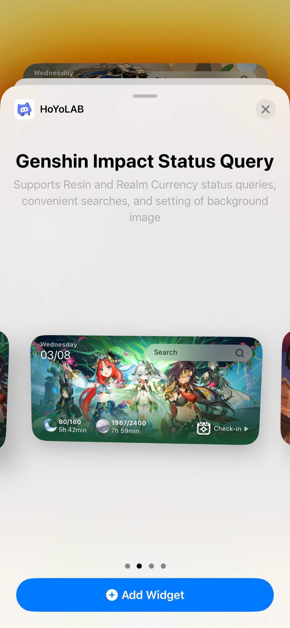 Major Update for Genshin Impact Widget Backgrounds! | HoYoLAB