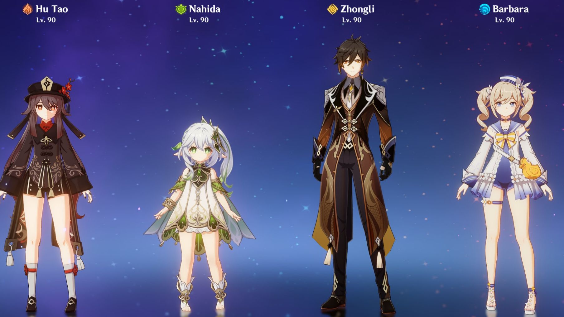 One team for every character Genshin Impact | HoYoLAB
