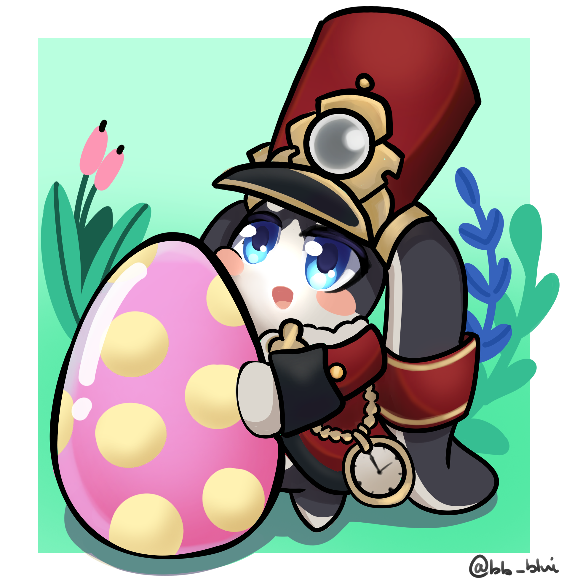 Pompom Easter Holidays Fanart Honkai: Star Rail | HoYoLAB