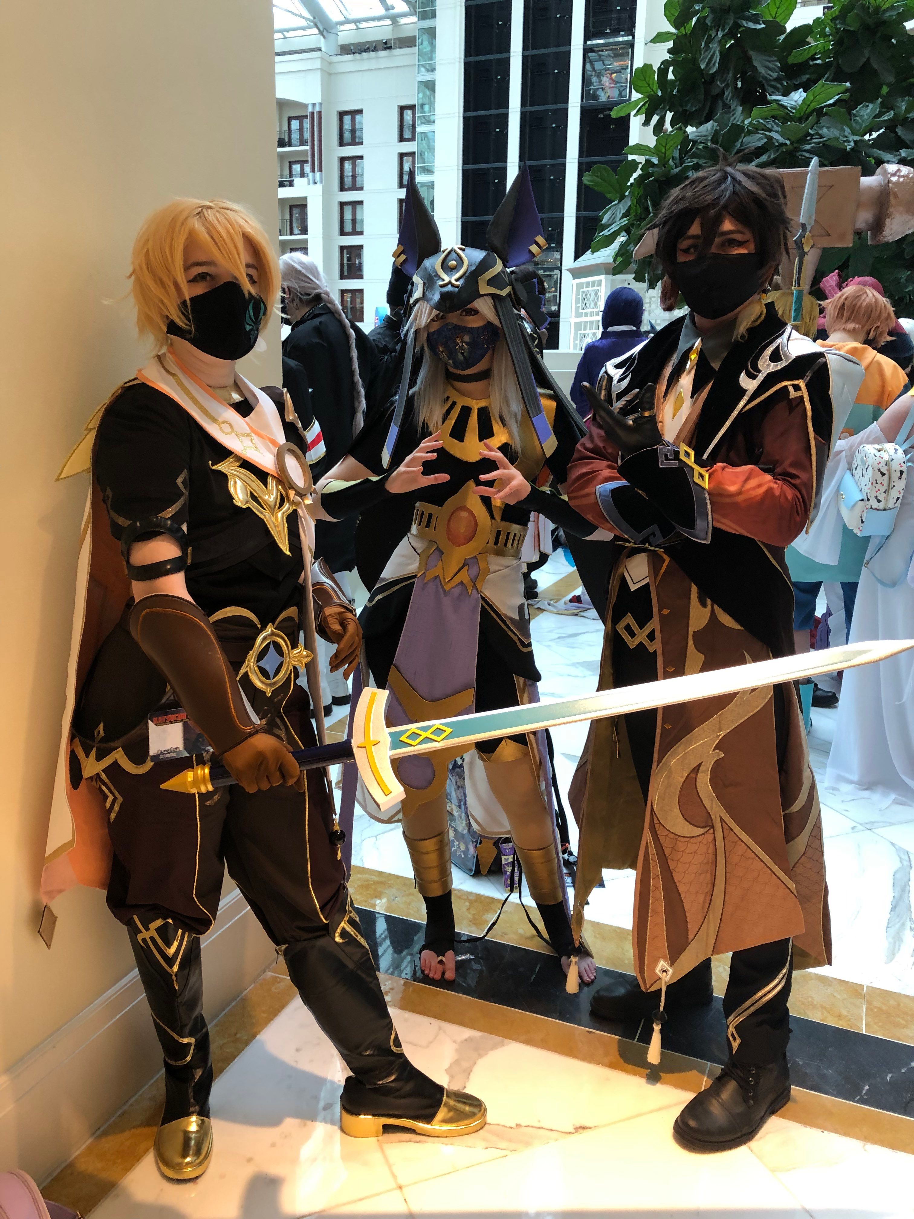 Our small Squad at Katsucon! Genshin Impact | HoYoLAB