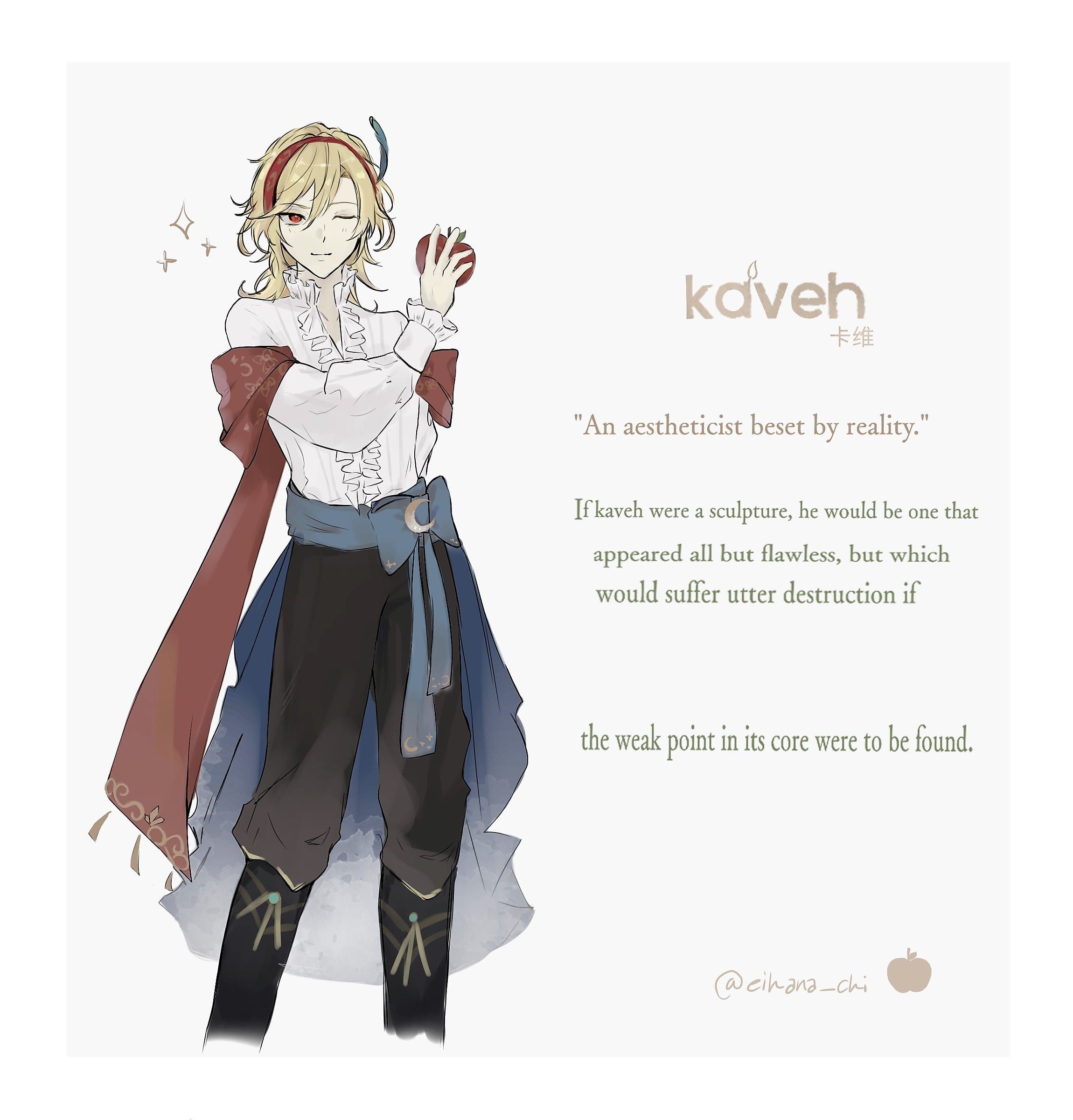 Snow whitified kaveh Genshin Impact | HoYoLAB