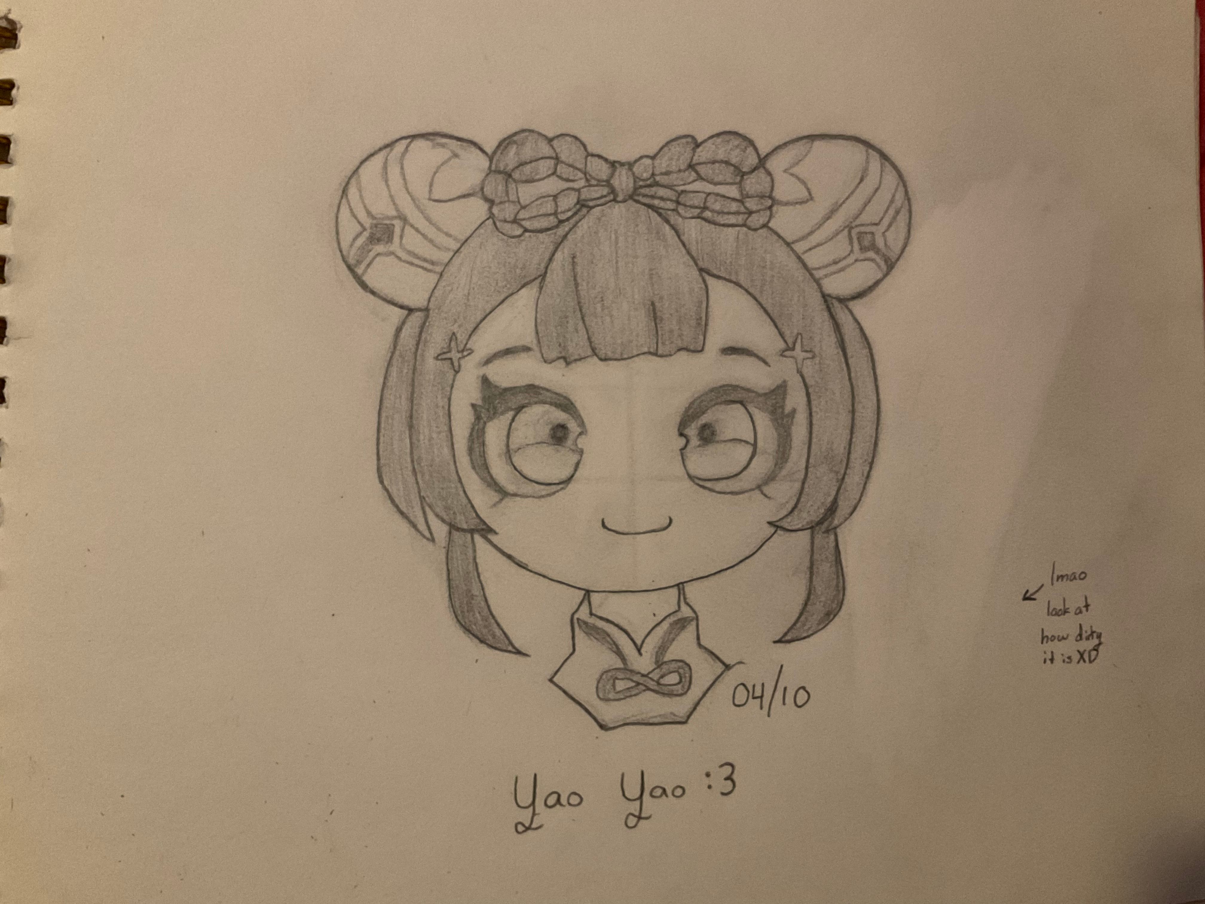 I finished drawing Yao Yao! Genshin Impact | HoYoLAB