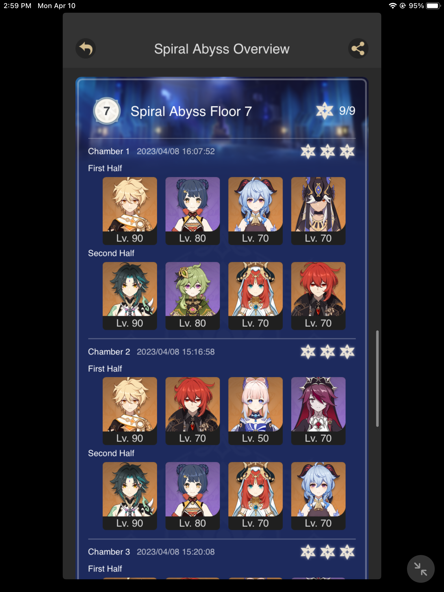 spiral abyss Genshin Impact | HoYoLAB