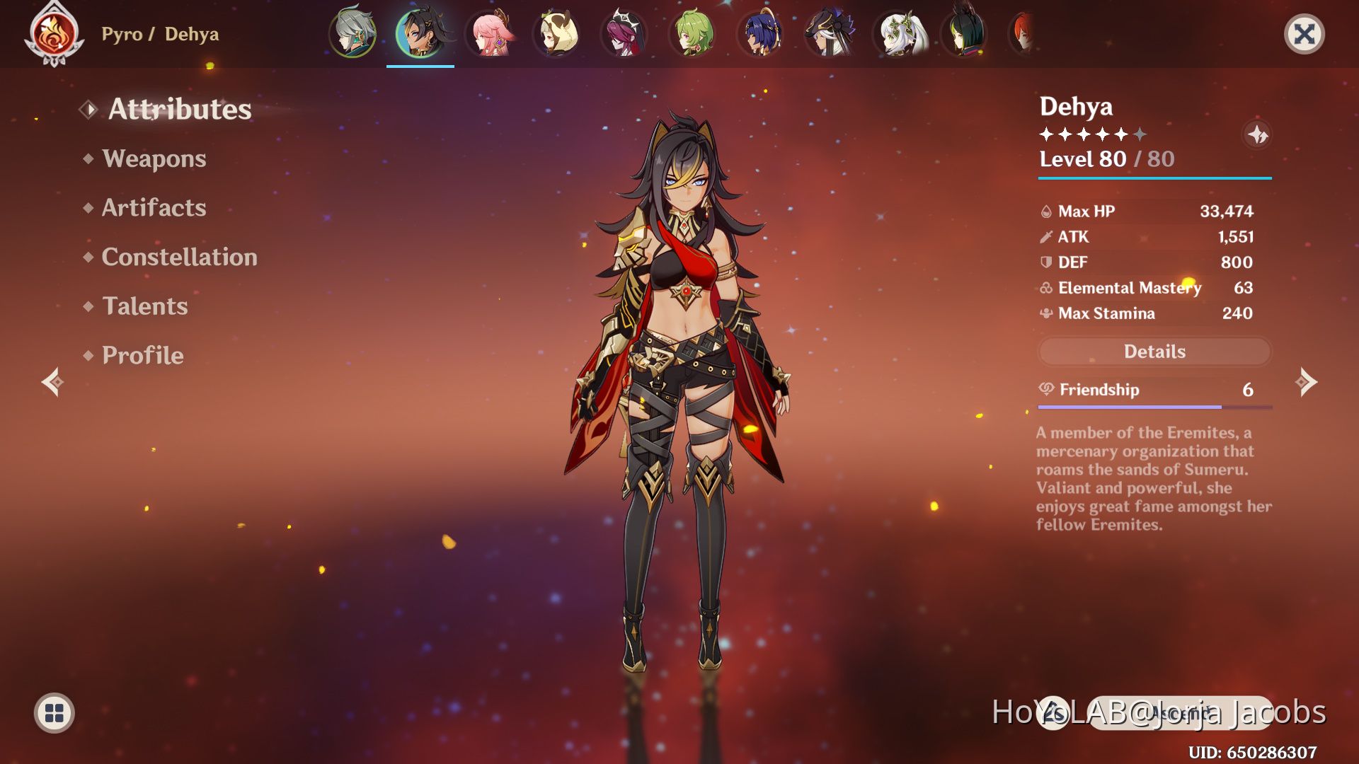 I think Dehya is a great addition to my team. Genshin Impact | HoYoLAB