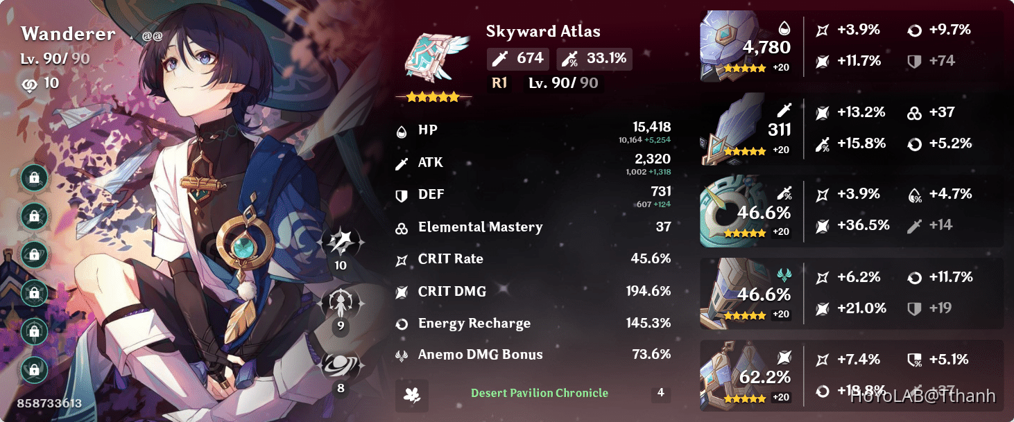 Không ngon lắm nhưng đây là 2 char build ổn nhất của mình 🥲 Genshin ...