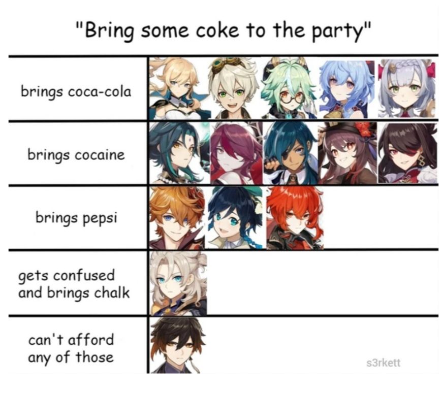 Bring Some Coke Genshin Impact | HoYoLAB