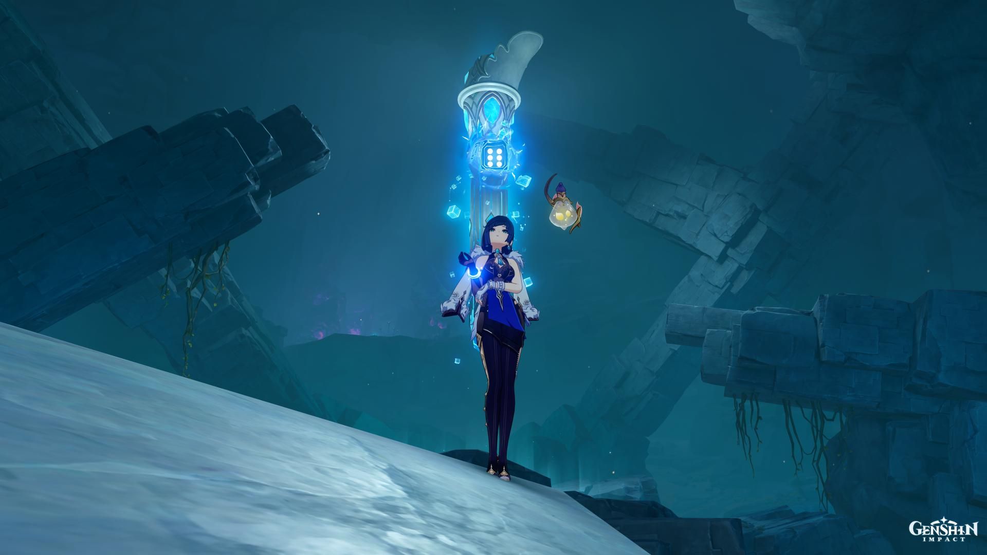 Yelan in the Chasm Genshin Impact | HoYoLAB