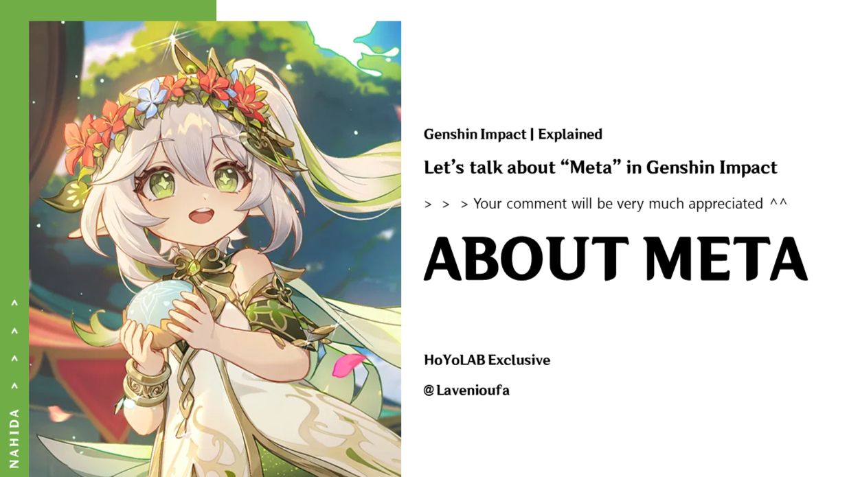 Let's Talk About Meta in Genshin Impact | Genshin Impact Genshin Impact ...