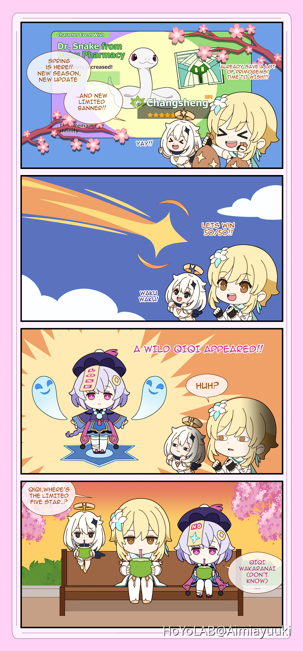 Spring Luck..? Genshin Impact | HoYoLAB