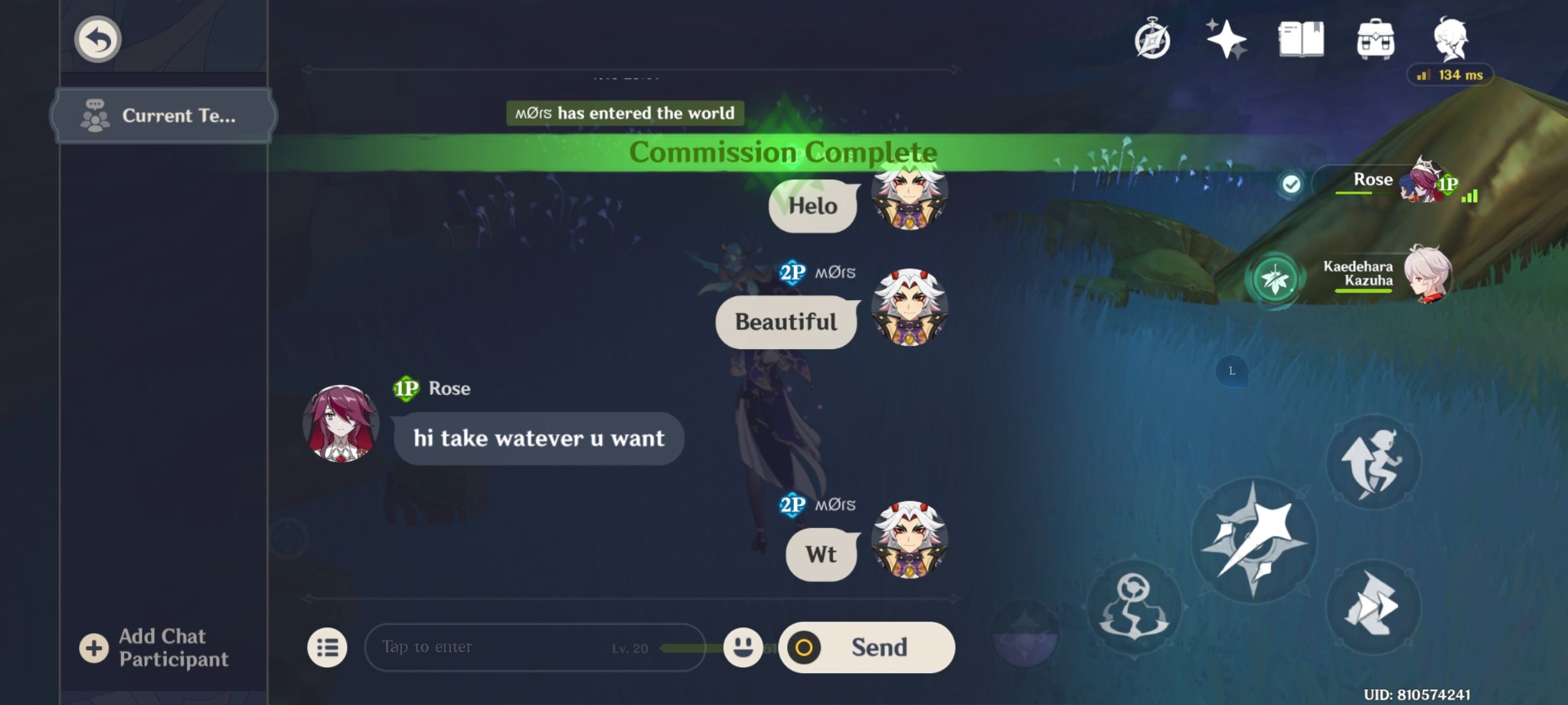 shortest chat in my genshin life. Genshin Impact | HoYoLAB