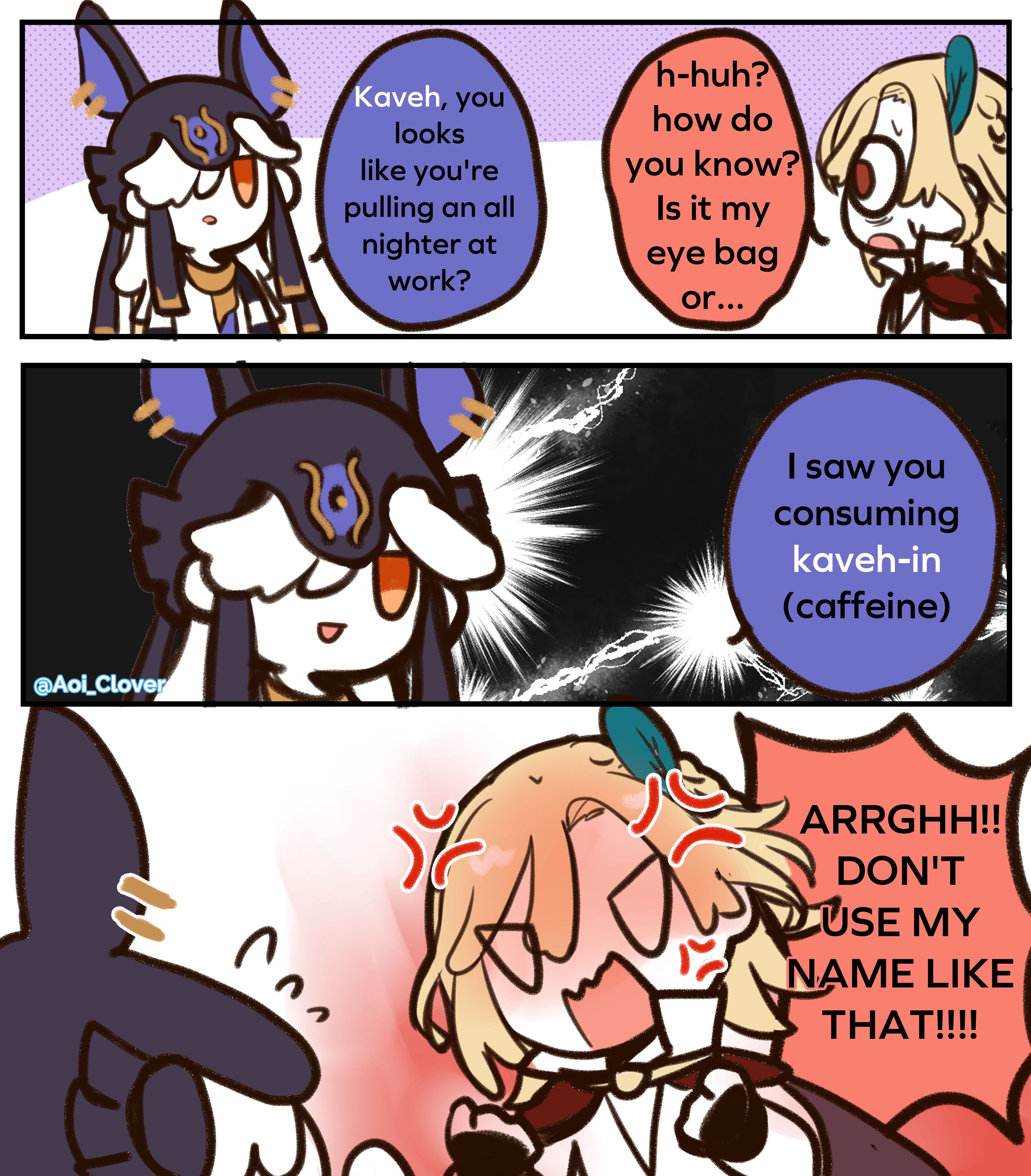 Pun for Kaveh Genshin Impact | HoYoLAB