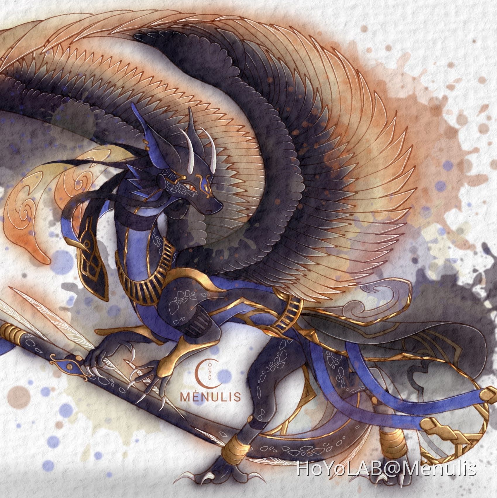 Cyno as a Dragon! Genshin Impact | HoYoLAB