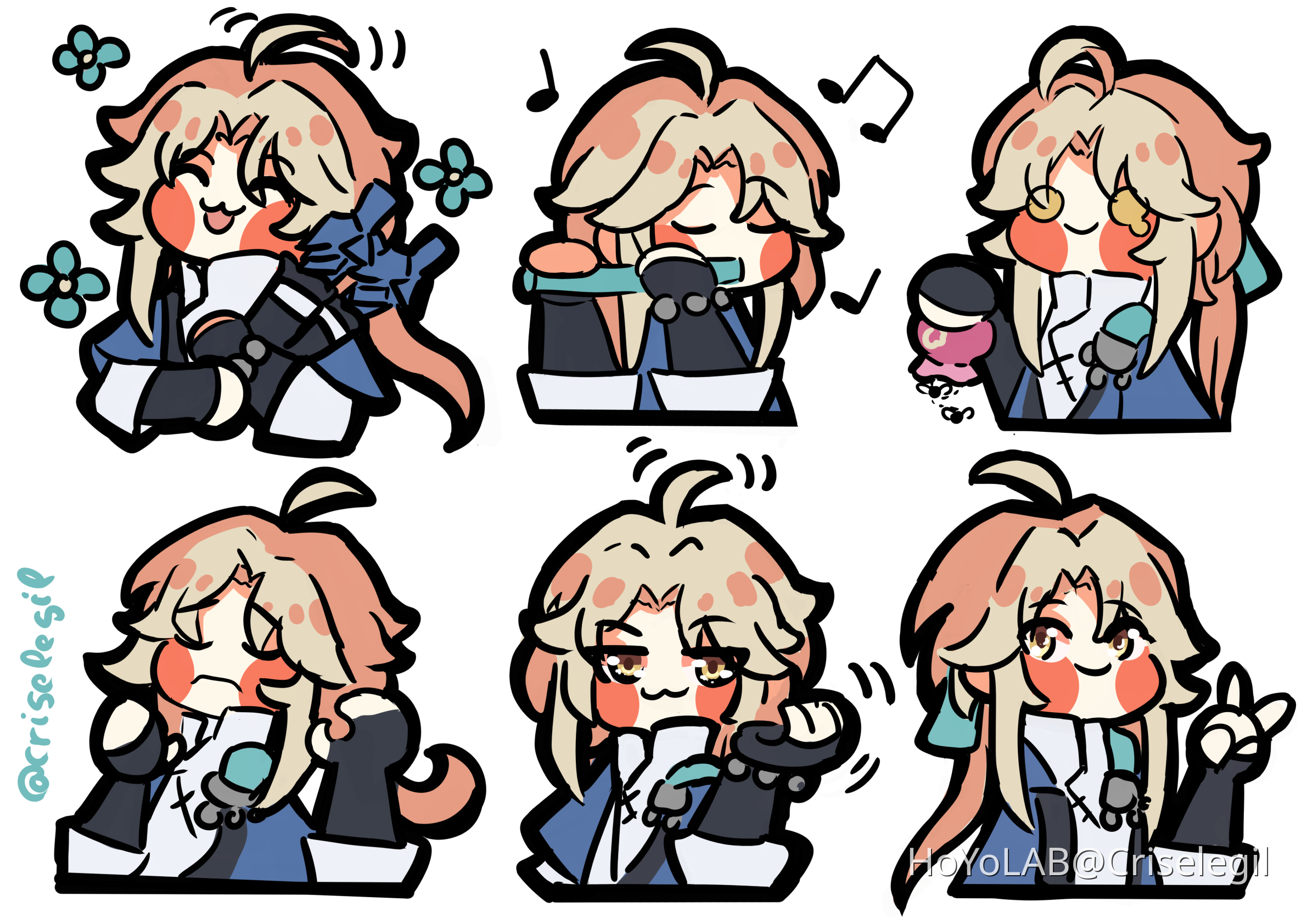 Yanqing Stickers Honkai: Star Rail | HoYoLAB