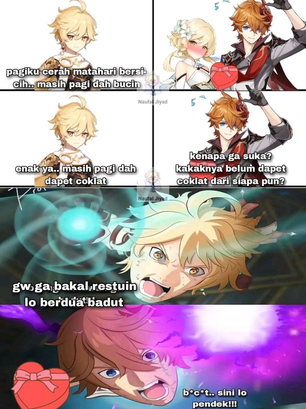 momen ketika lumine udah ketemu ama aether🦏 Genshin Impact | HoYoLAB