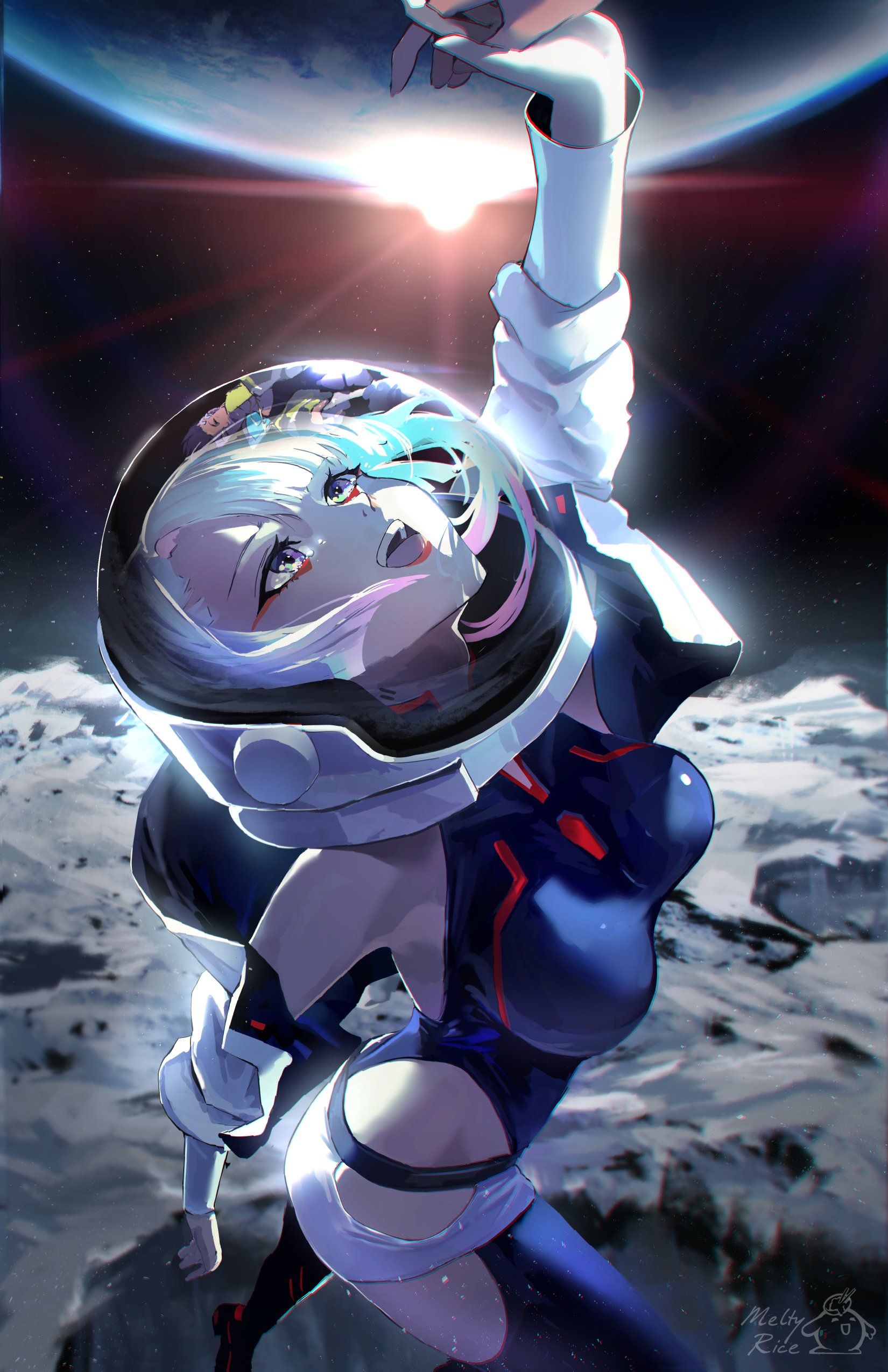 Guess who's also in the moon alone Honkai Impact 3rd | HoYoLAB
