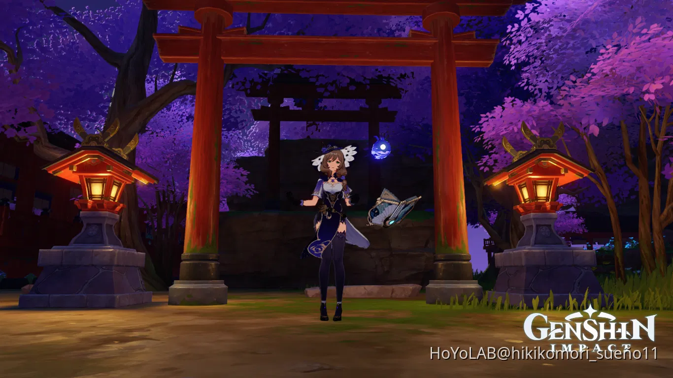 Diseño relajatetera, pequeño santuario de Inazuma Genshin Impact | HoYoLAB