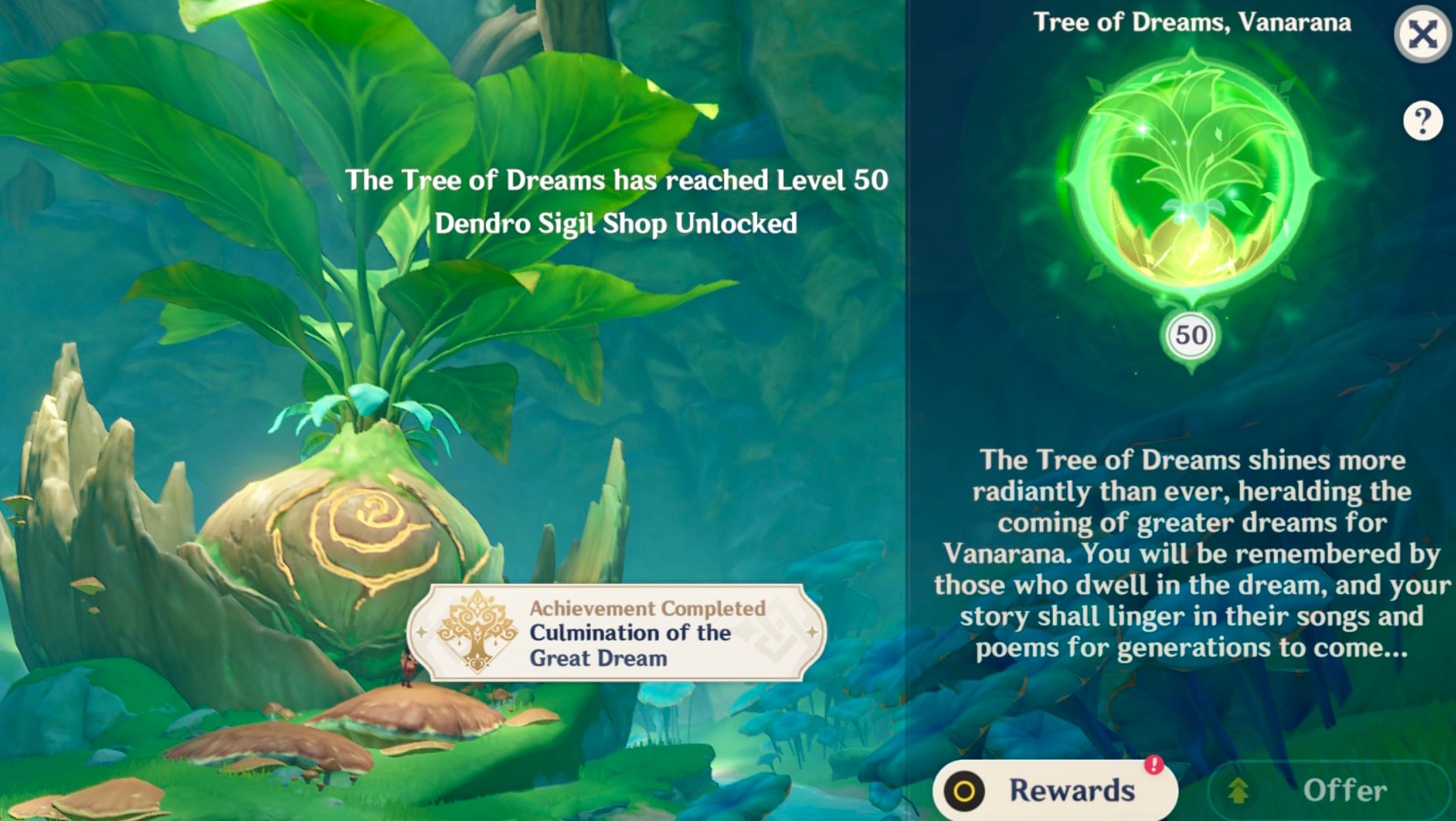 Tree of Dreams max Genshin Impact | HoYoLAB