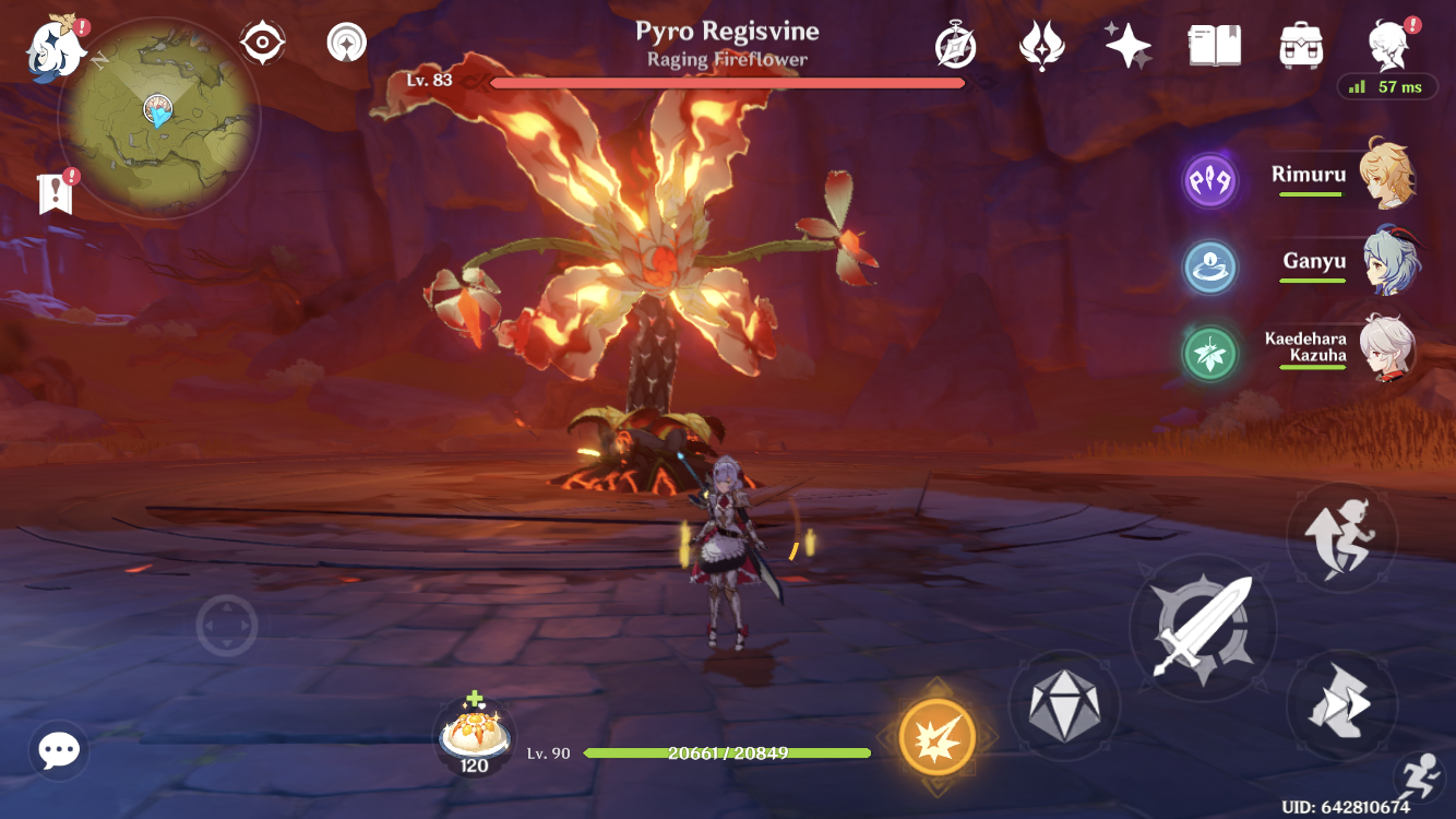 So it looks like the profile thing for the Pyro Regisvine got updated ...