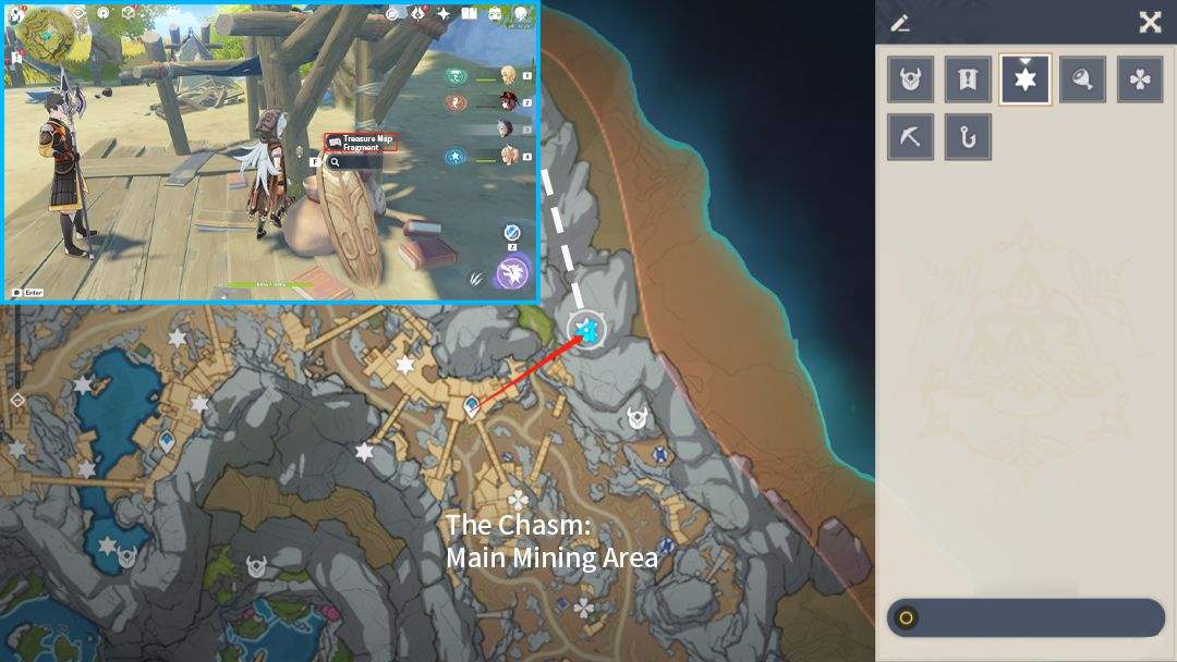 Lumenspar Collection Guide (III/VIII) - The Chasm: Main Mining Area (16 ...