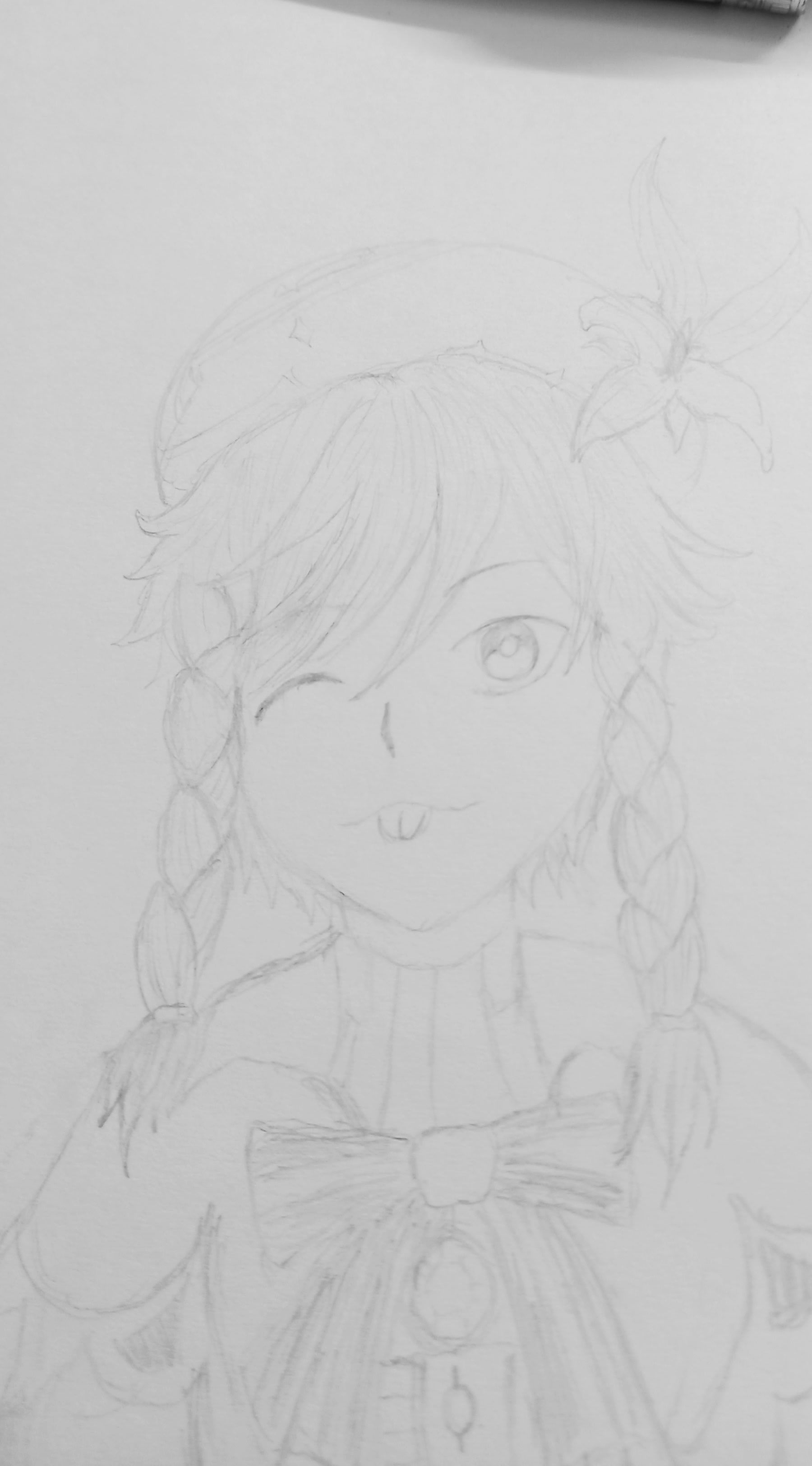 Sketch Venti Genshin Impact | HoYoLAB