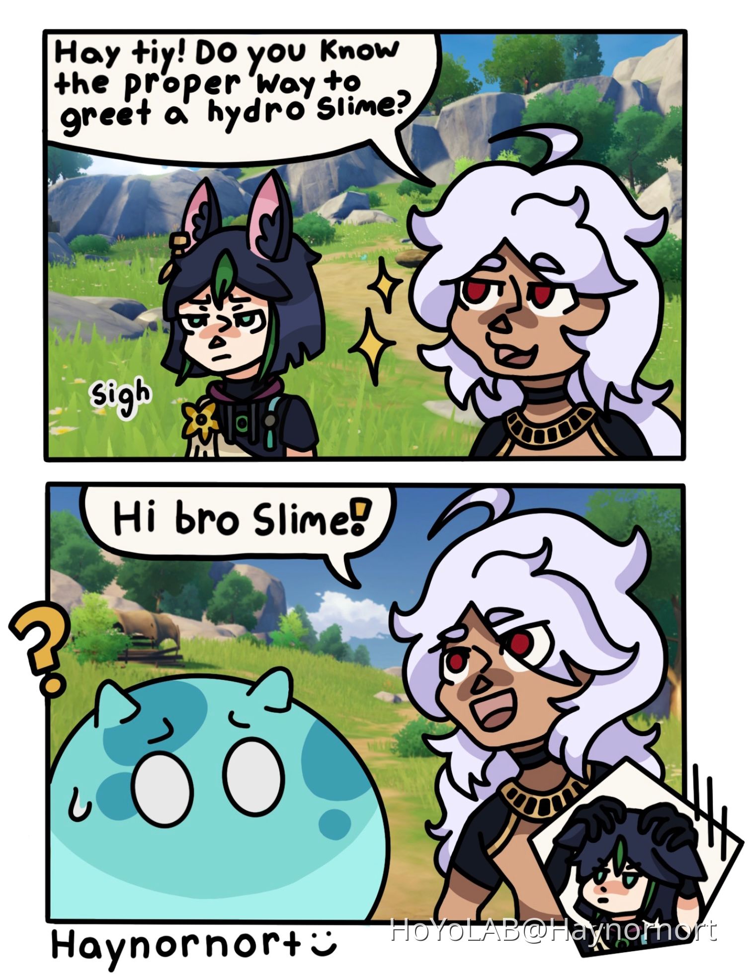 Man I love cyno’s puns haha Genshin Impact | HoYoLAB