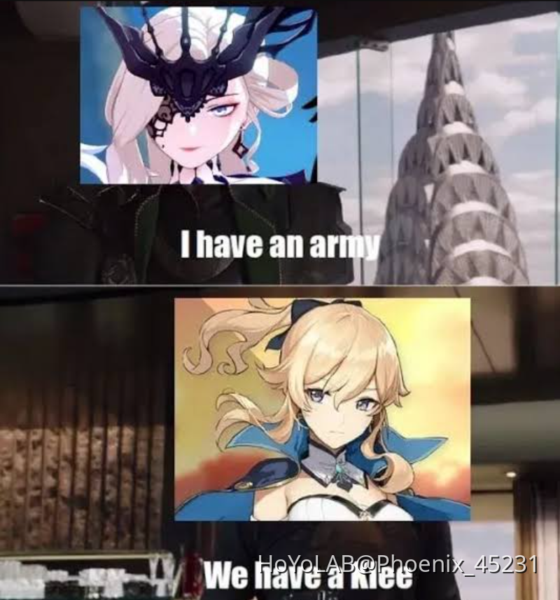 genshin meme Abt Klee Genshin Impact | HoYoLAB