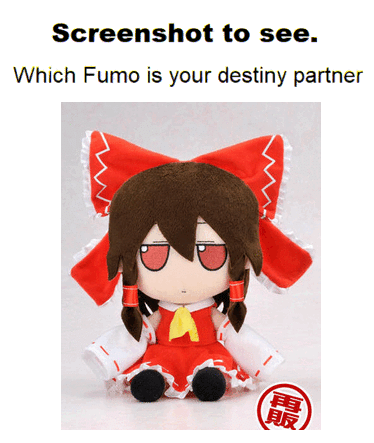 what fumo do you think you will get? | HoYoLAB