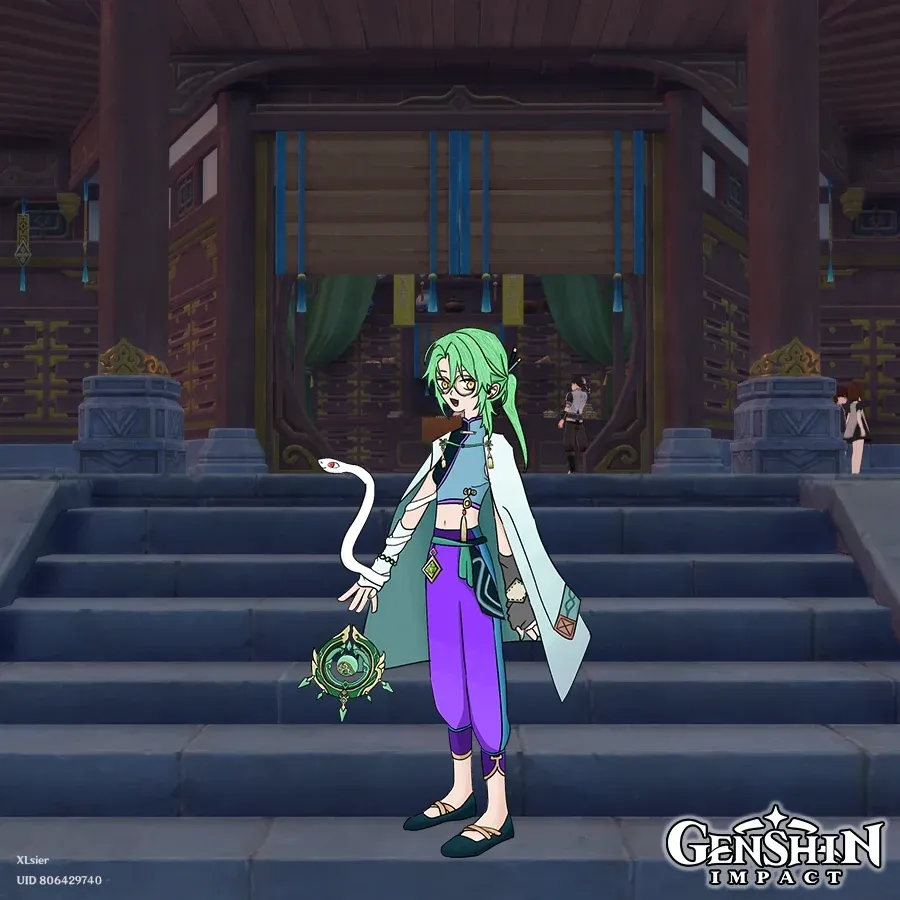 Baizhu Fan Art Genshin Impact | HoYoLAB
