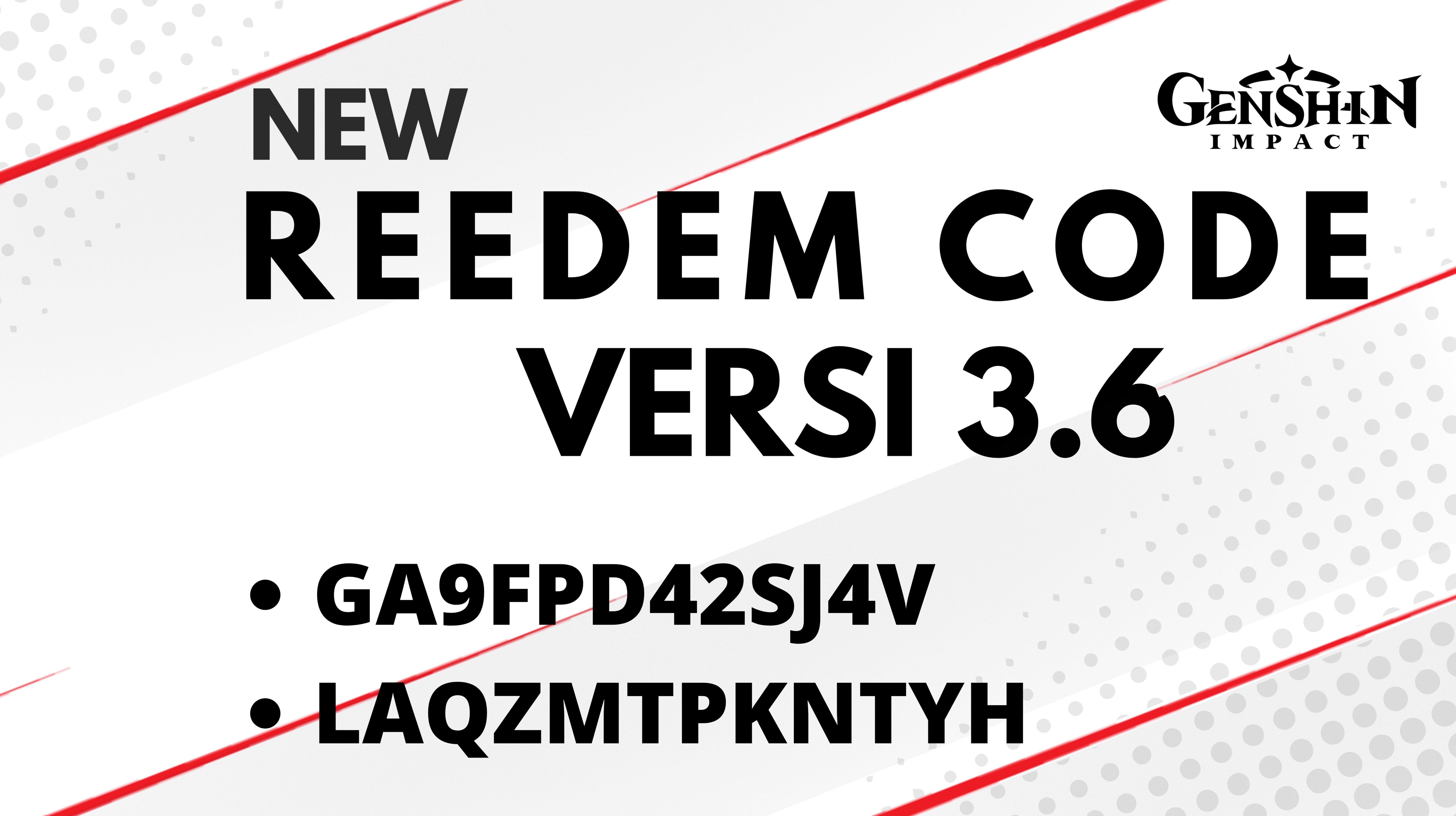 New Reedem Code V3.6 || Genshin Impact Genshin Impact | HoYoLAB