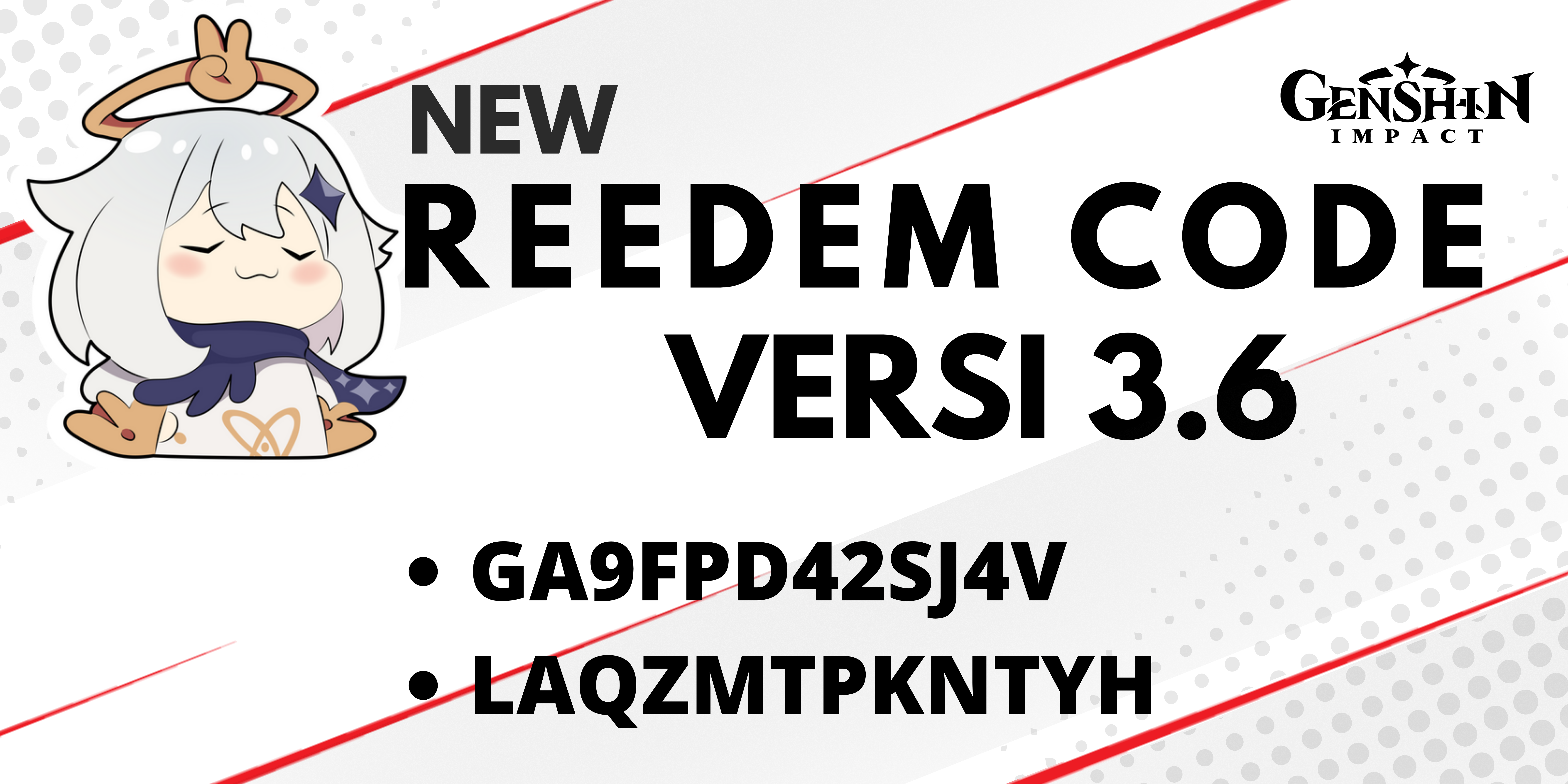 New Reedem Code V3.6 || Genshin Impact Genshin Impact | HoYoLAB